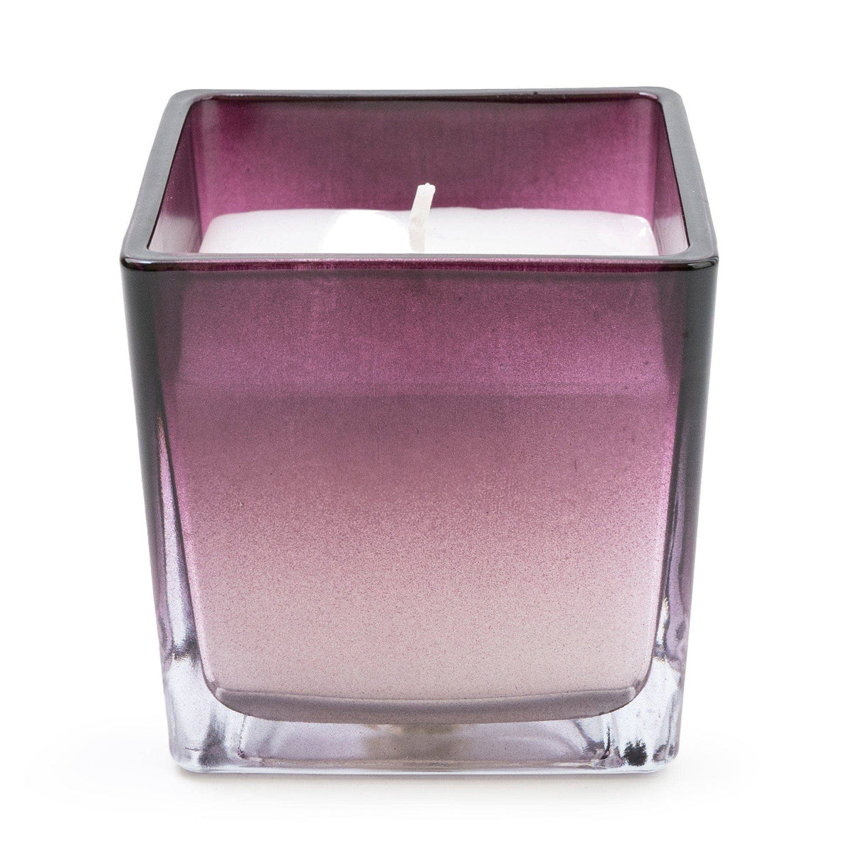 Plum Ombre Small Glass Candle - Sakura Blossom – Artze Wall Art
